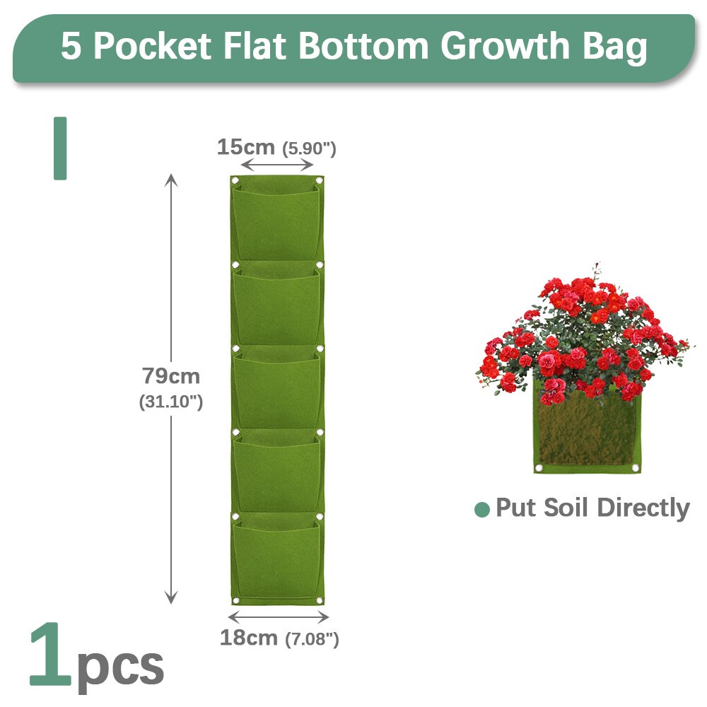 Tropical wall - Wall Mounted Grow Pouches - Aroid Wall Fabric